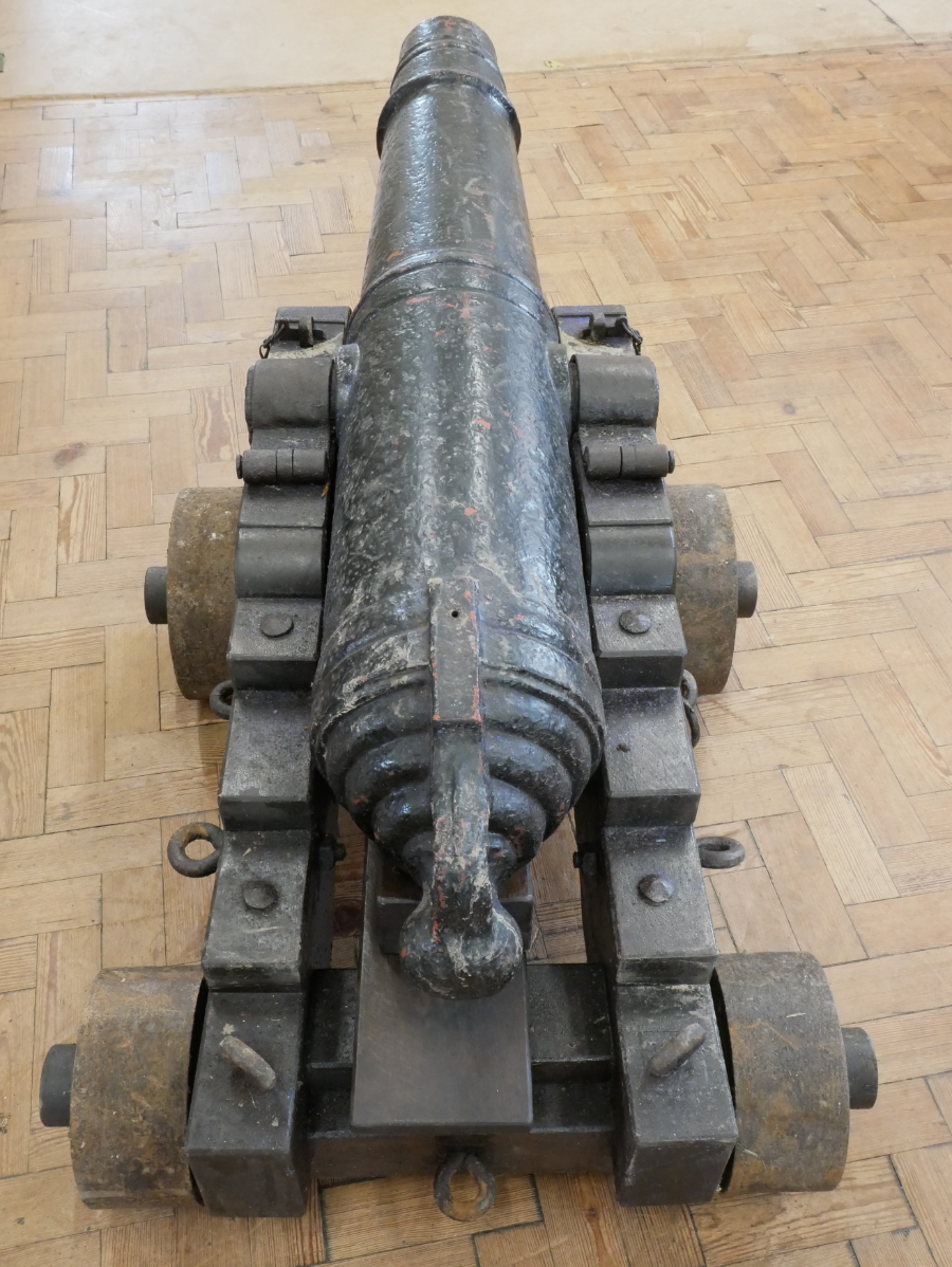 Six Pounder Naval Cannon