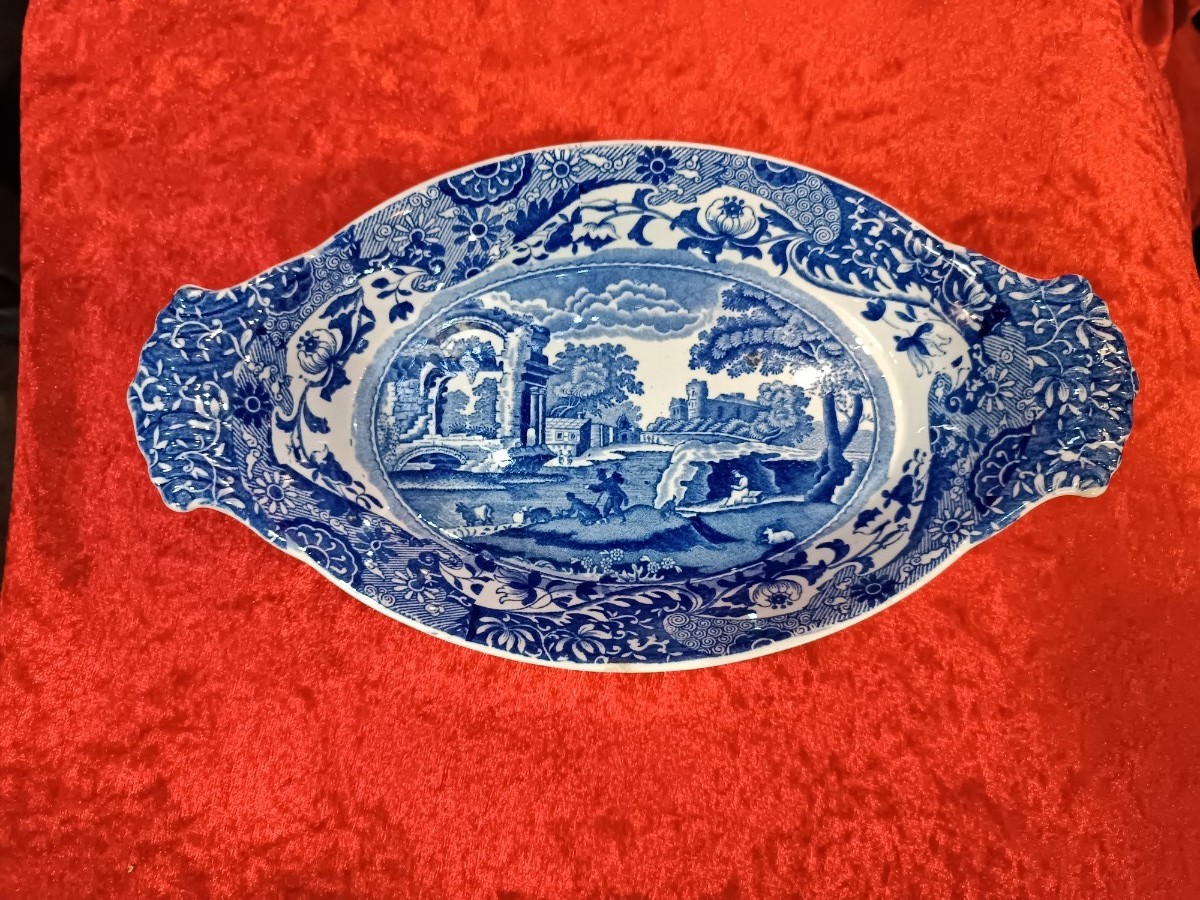 Copeland Spode Italian Blue And White Oven Serving Dish